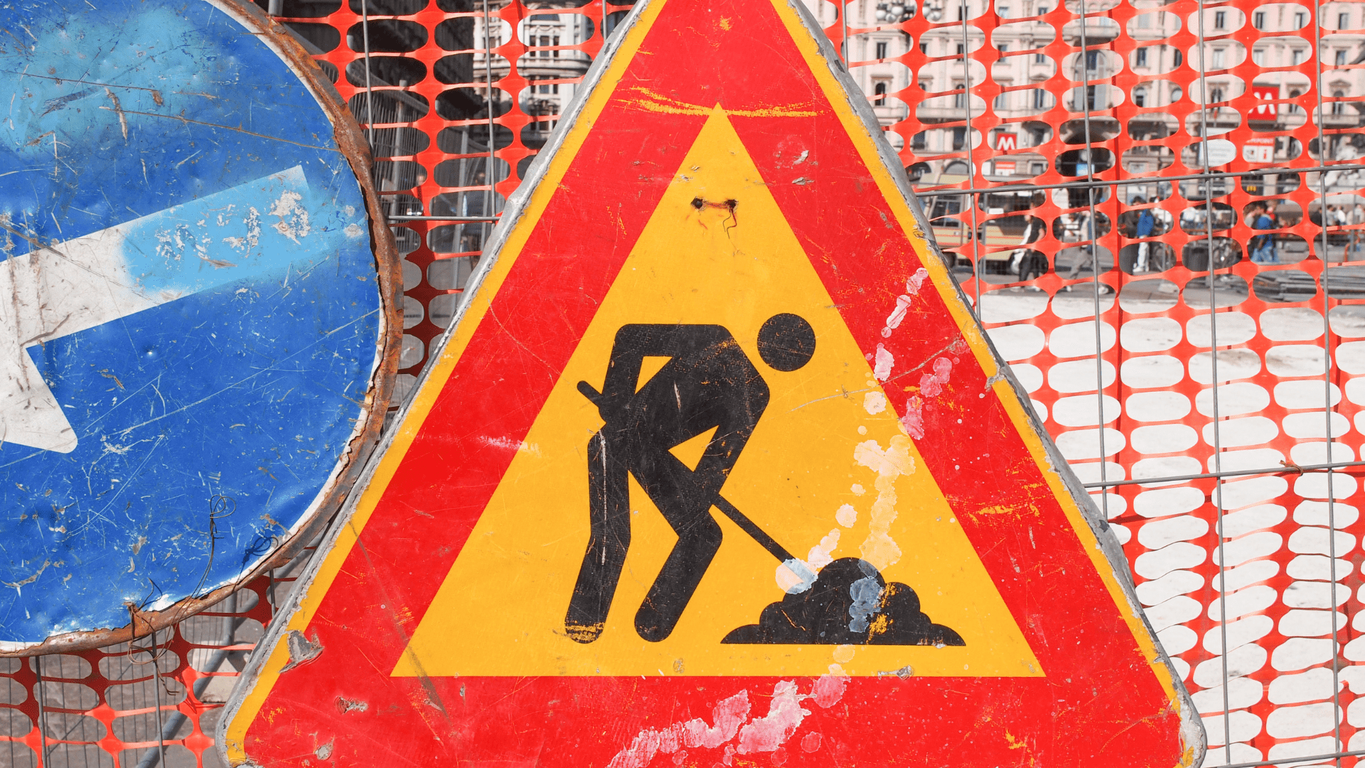Signalisation temporaire de chantier
